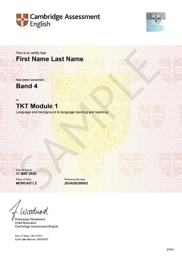 TKT (Teaching Knowledge Test) - Oxford English Academy - OEA Vietnam